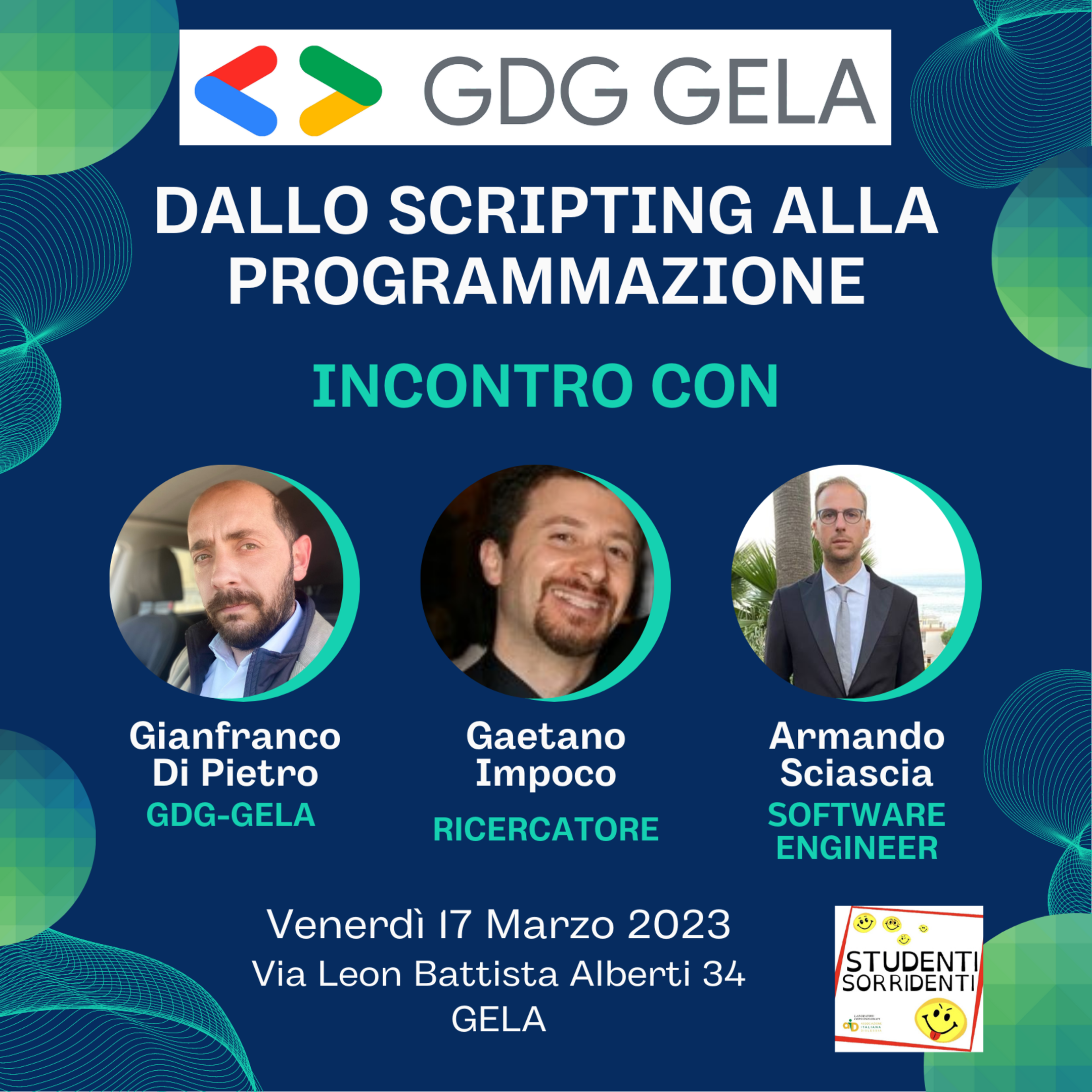 See Dallo scripting alla programmazione at Google Developer Groups GDG Gela